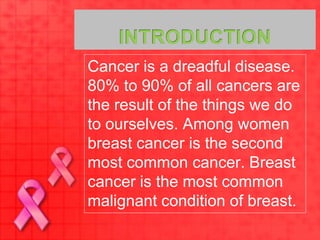 Breast cancer ppt | PPTX