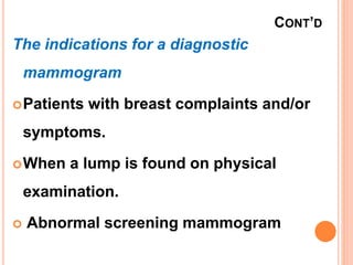 Breast cancer ppt | PPTX