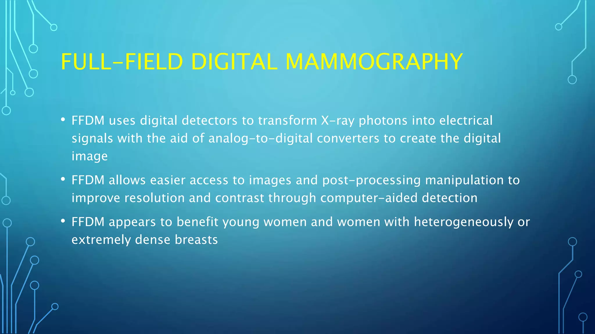 Overview Of Breast Cancer Screening And Diagnosis Ppt