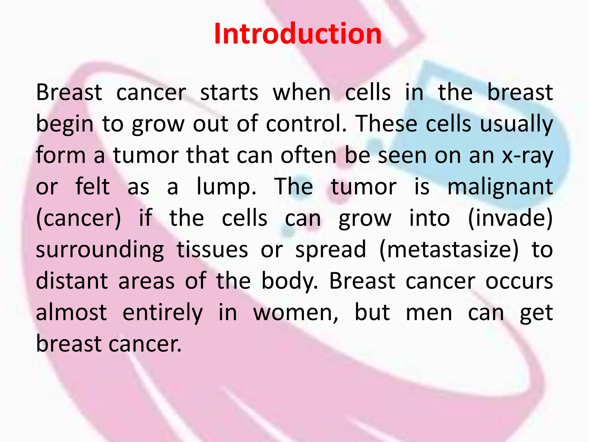 Breast cancer: A very detailed analysis. | PPT