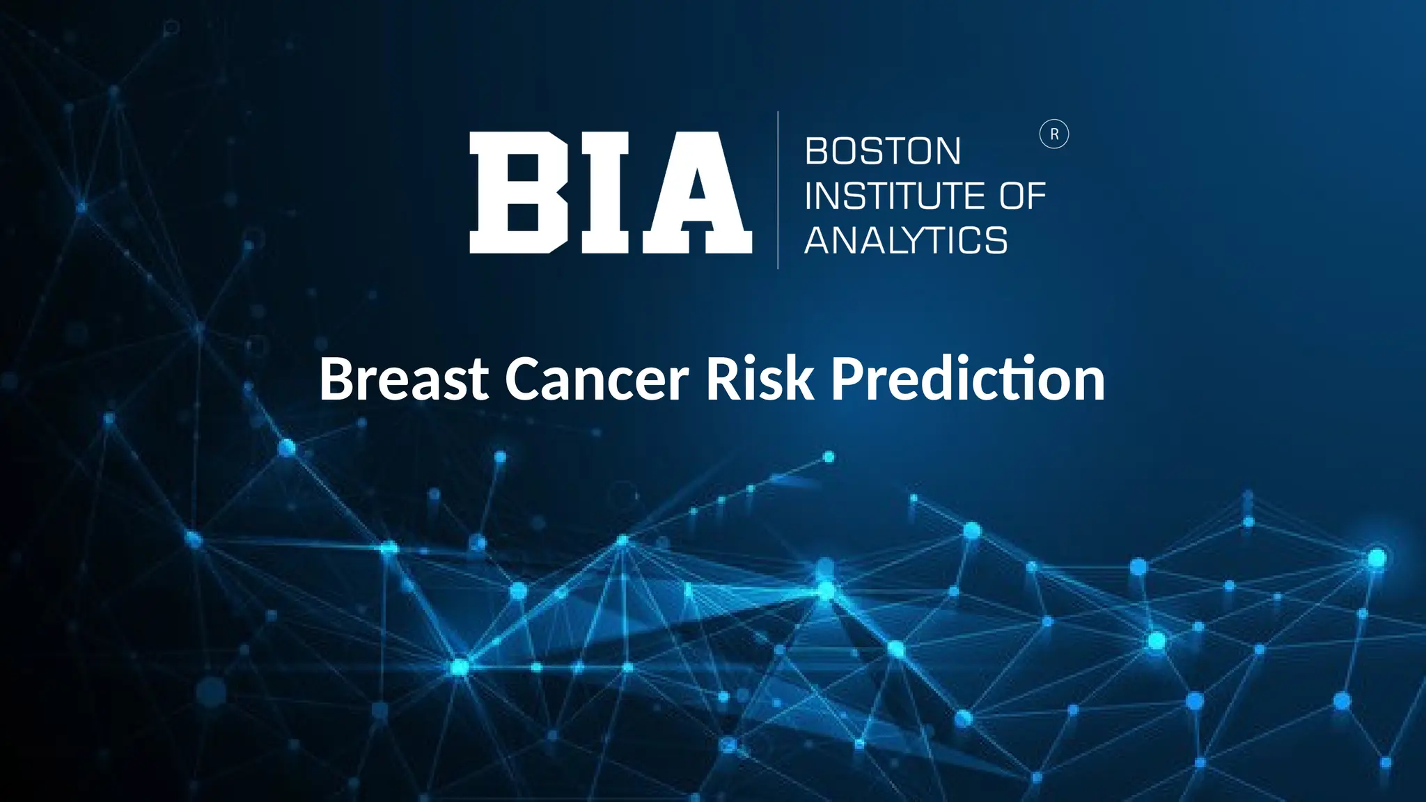 Breast Cancer Risk Prediction: Harnessing Machine Learning for Early ...
