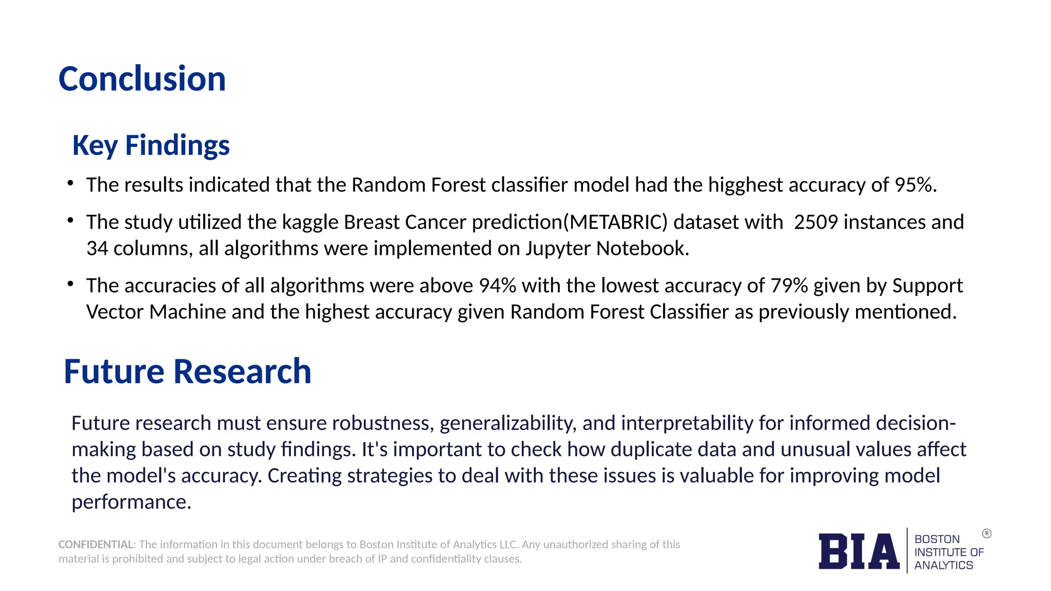 Breast Cancer Risk Prediction: Harnessing Machine Learning for Early ...