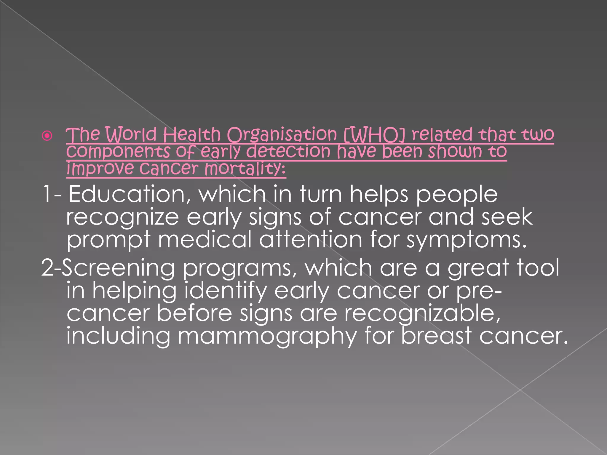 Breast Cancer Awareness Presentation | PPTX