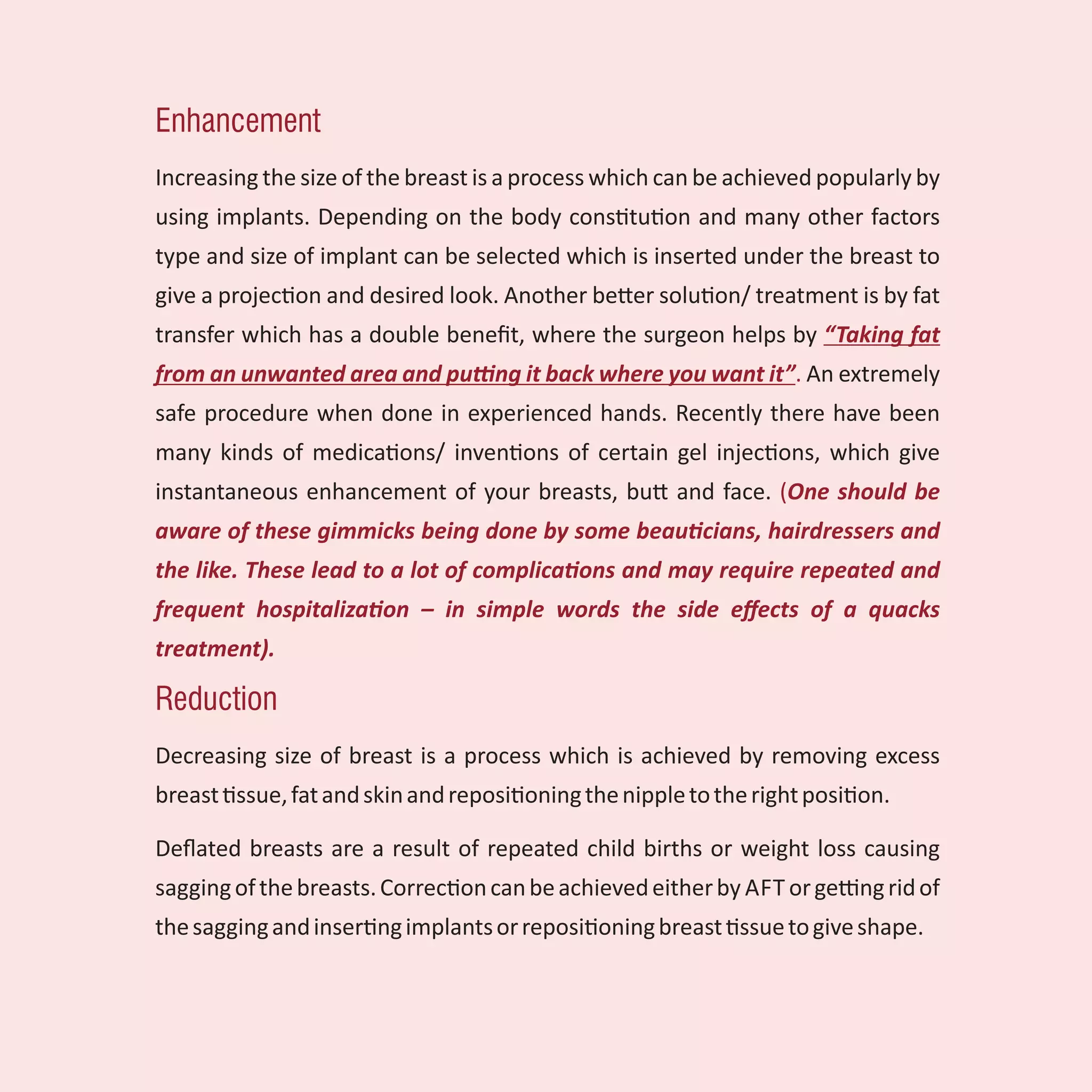 Breast cancer reconstruction surgery | PDF | Cancer | Diseases and ...