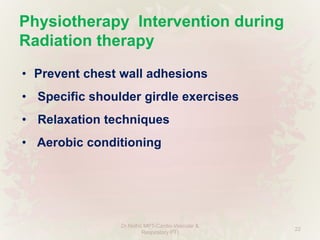 Breast cancer rehabilitation | PPTX