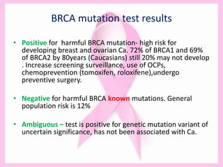 Breast cancer screening | PPTX