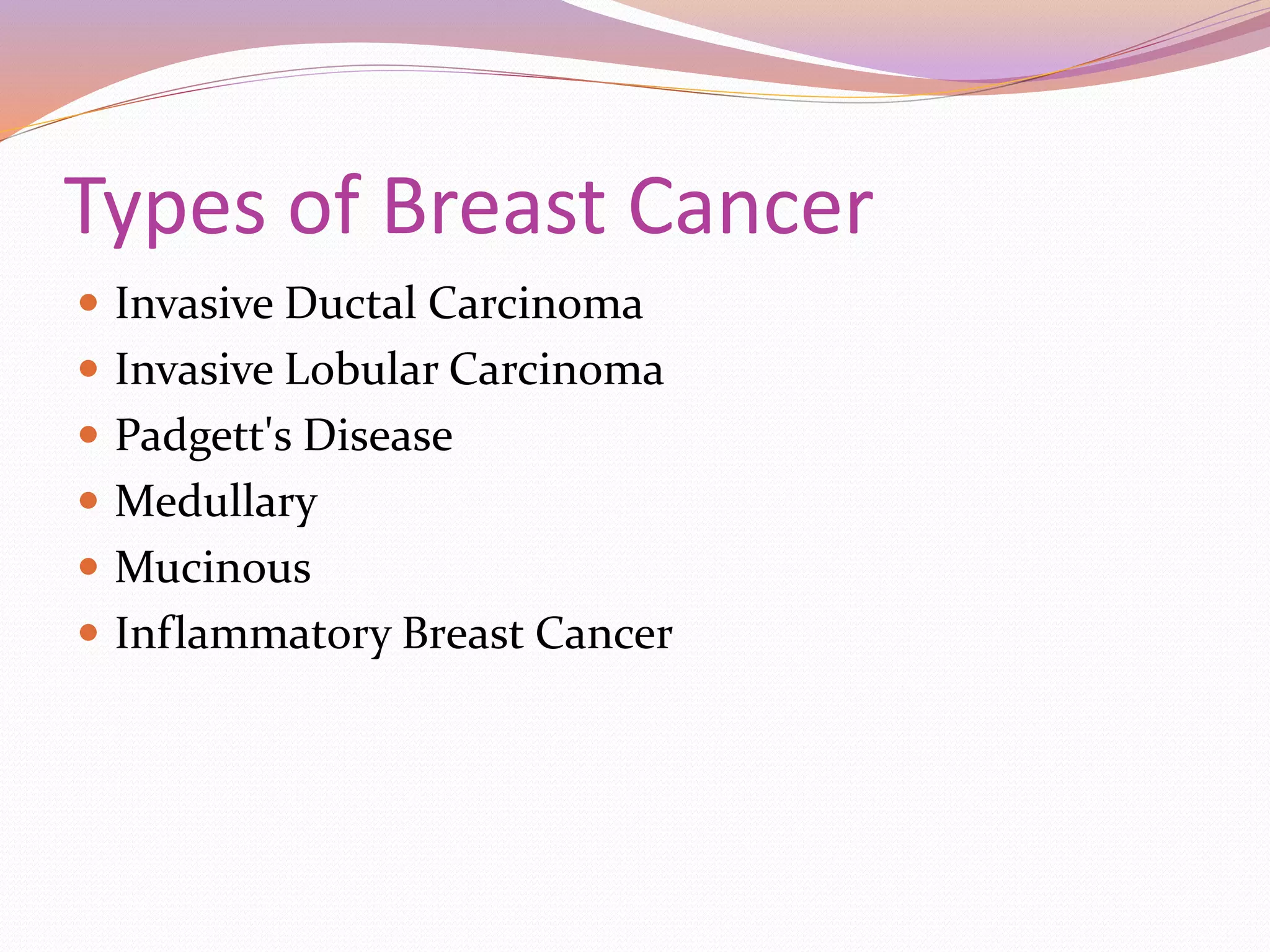 Breast cancer screening and treatment | PPTX