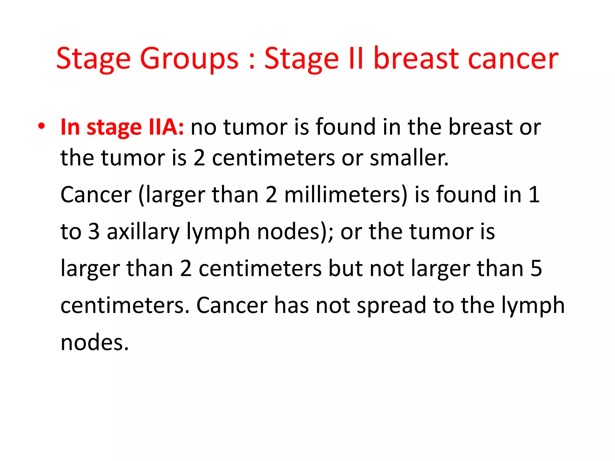 Breast cancer staging | PPTX