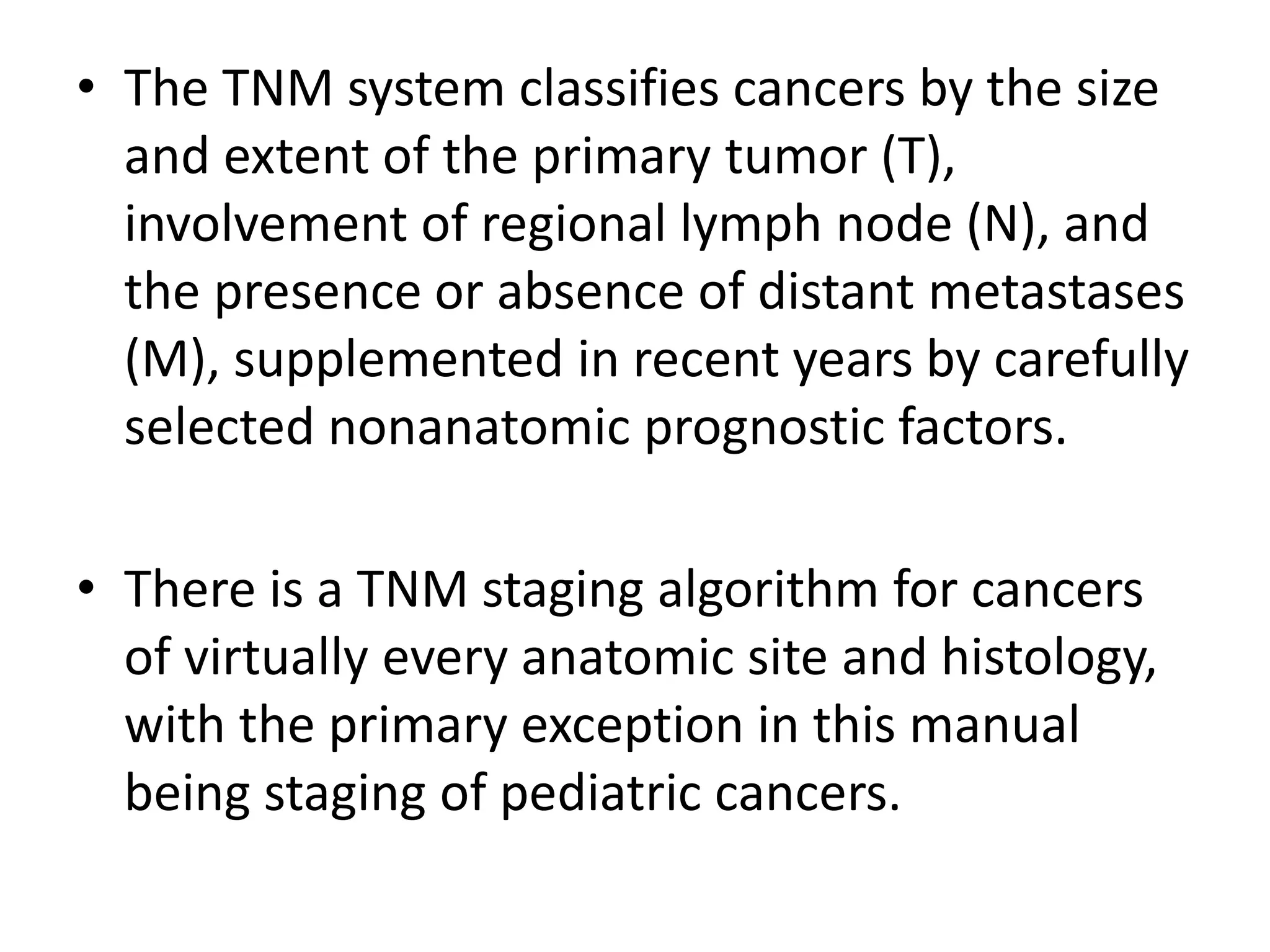 Breast cancer staging | PPTX