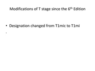 Breast cancer staging | PPTX