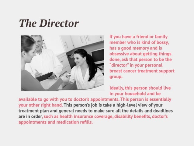 Breast cancer support slide show | PPT
