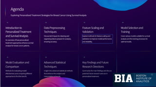 Enhancing Outcomes: Predictive Modeling for Breast Cancer Survival | PPTX