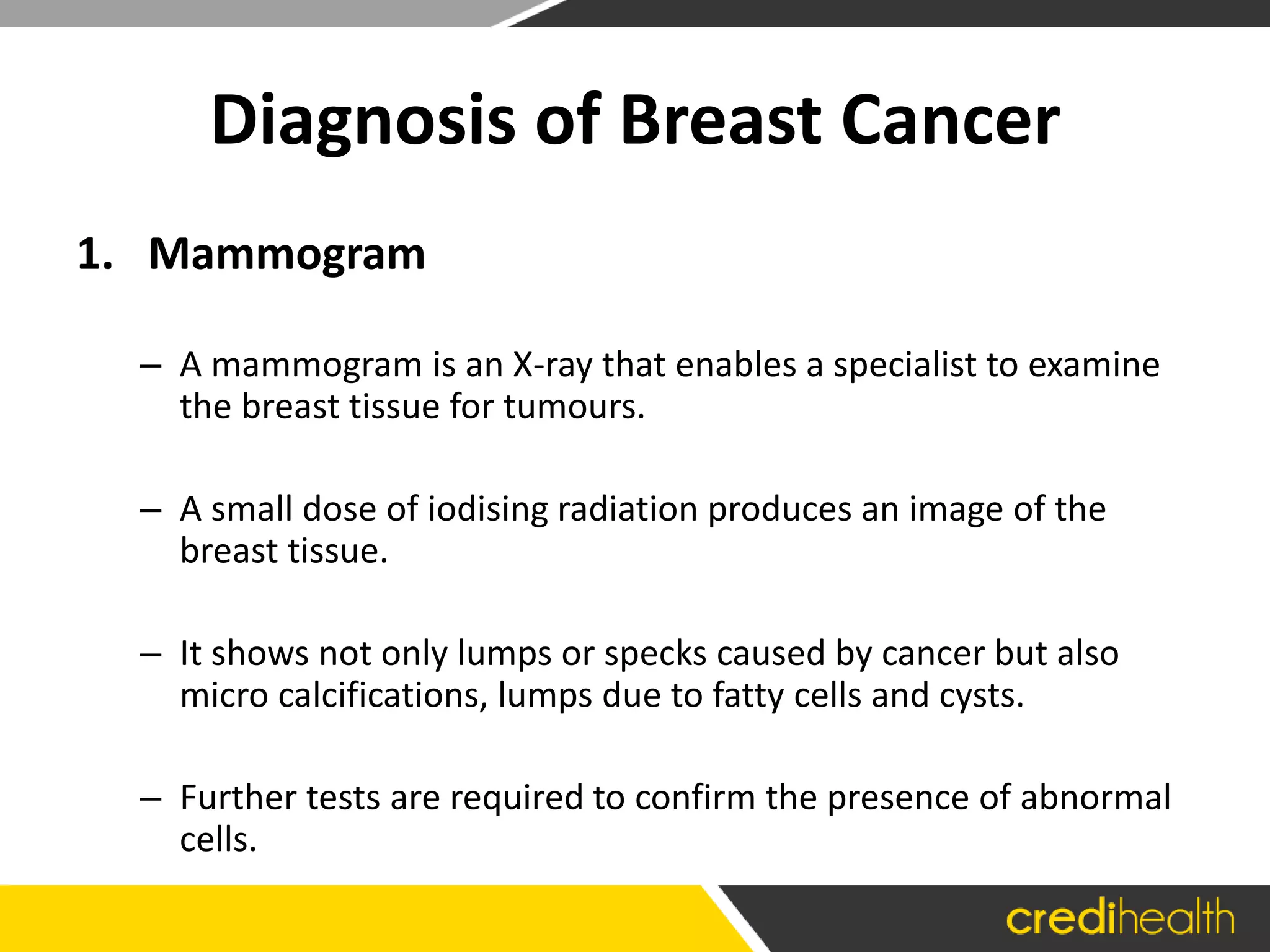Why go for Early Breast Cancer Screening? | PDF