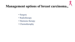 Breast carcinoma Management | PPTX