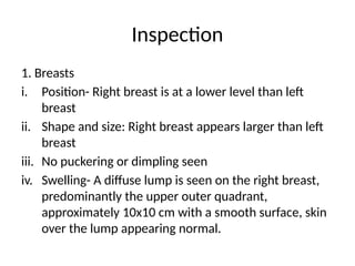 Breast Carcinoma.pptx a case scenario for exam | PPTX