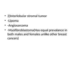BREAST CLASSIFICATION and IHC 1 and 2.pptx