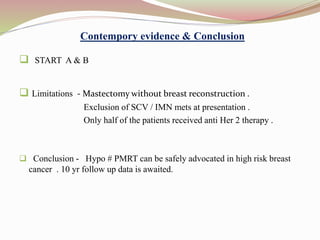 Recent evidences in Breast cancer. | PPTX