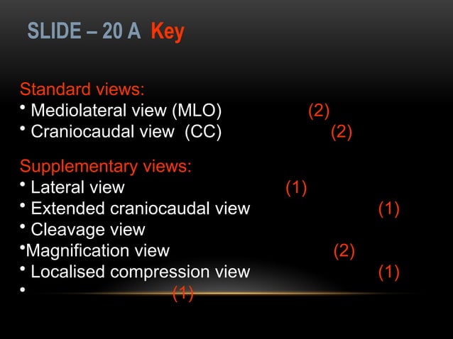 BREAST compiled document radiology exams | PPT