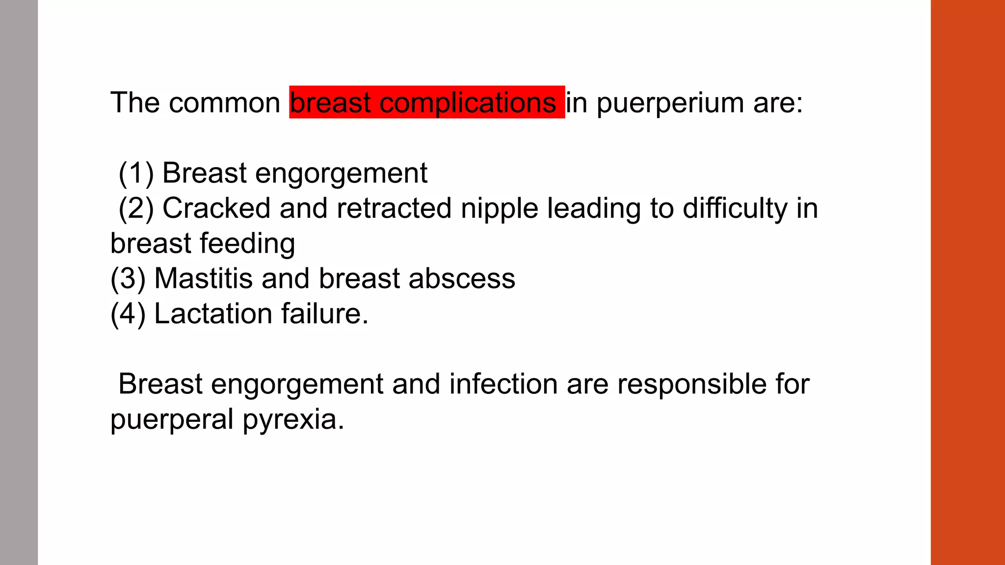 Breast complications | PPTX