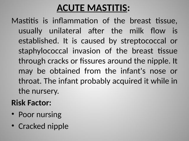 BREAST COMPLICATIONS IN PUERPERIUMong.pptx