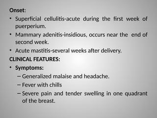 BREAST COMPLICATIONS IN PUERPERIUMong.pptx