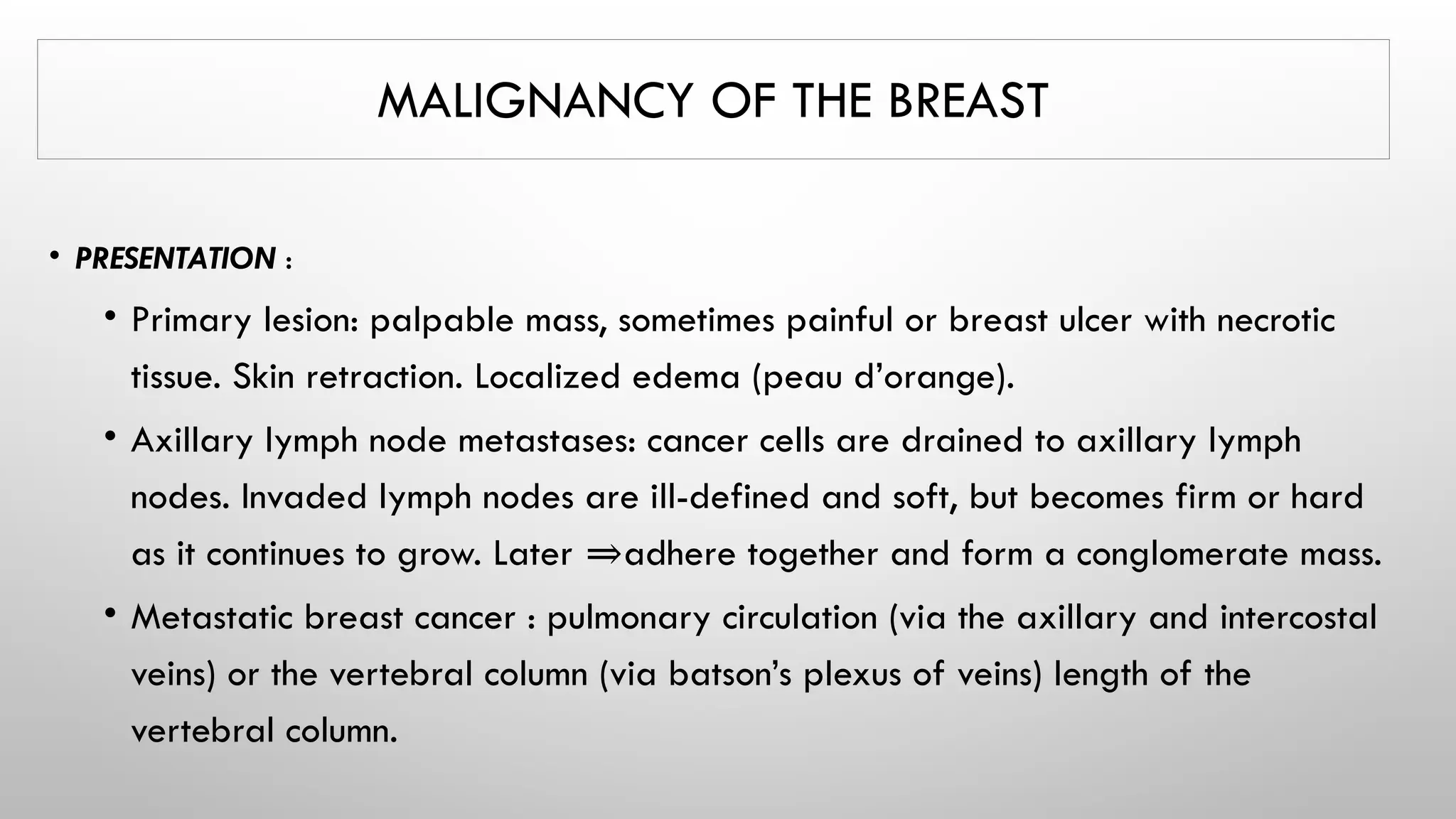 Breasts conditions seen our clinics.pptx