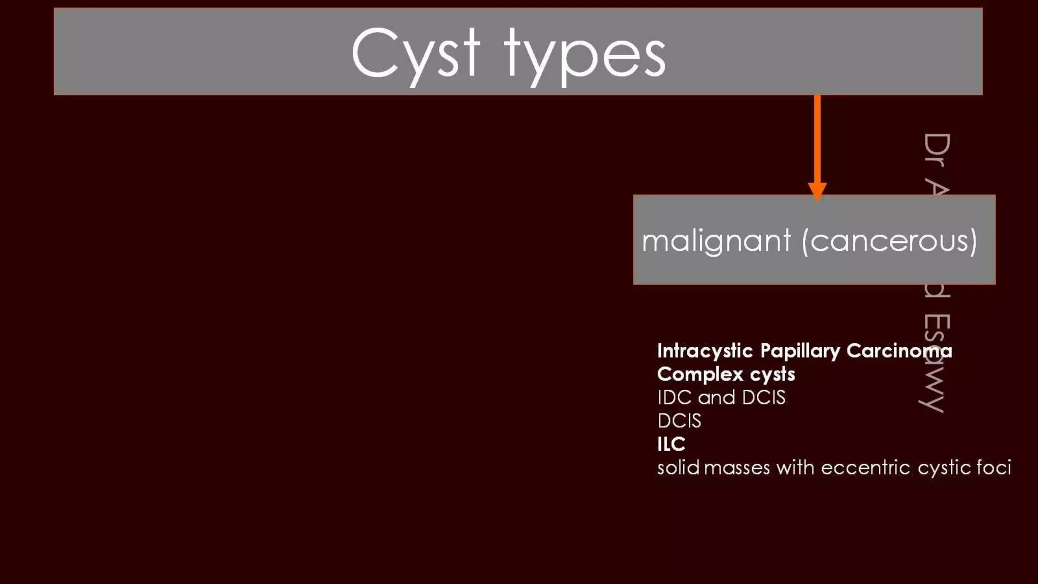 Breast cyst imaging | PPTX