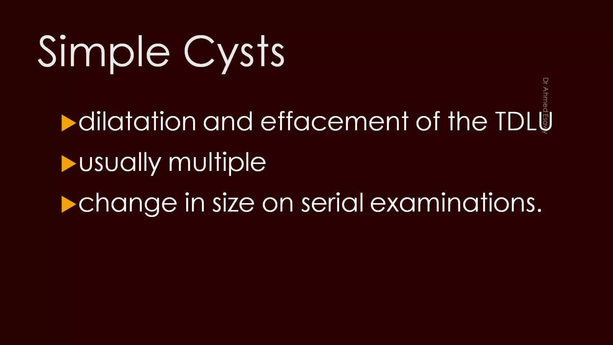 Breast cyst imaging | PPTX