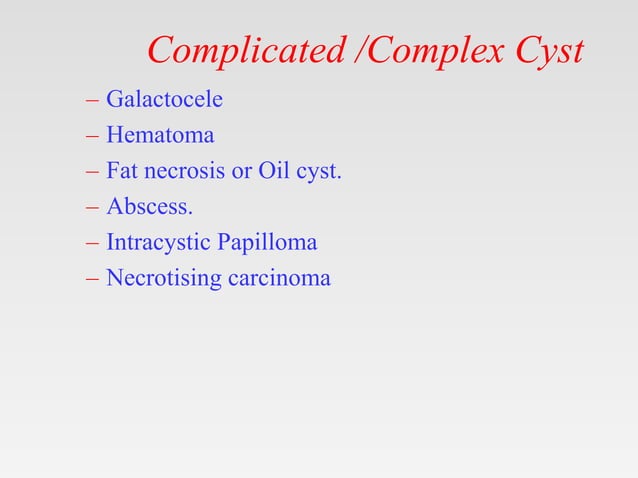 Breast Cysts Galactocele.pptx