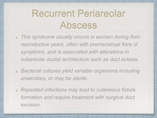 Breast diseases - Dr. Julius King Kwedhi | PPT