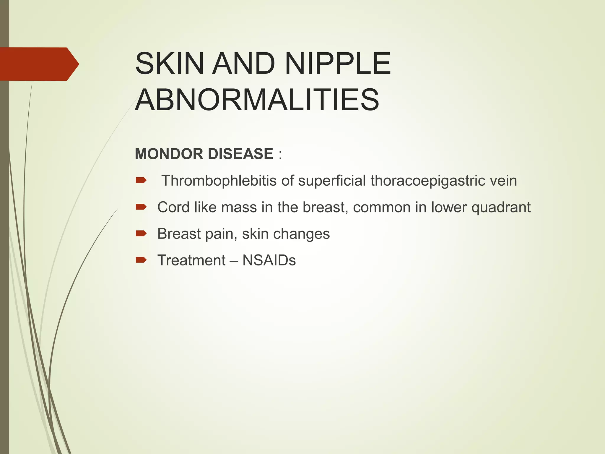 Breast disorders | PPTX