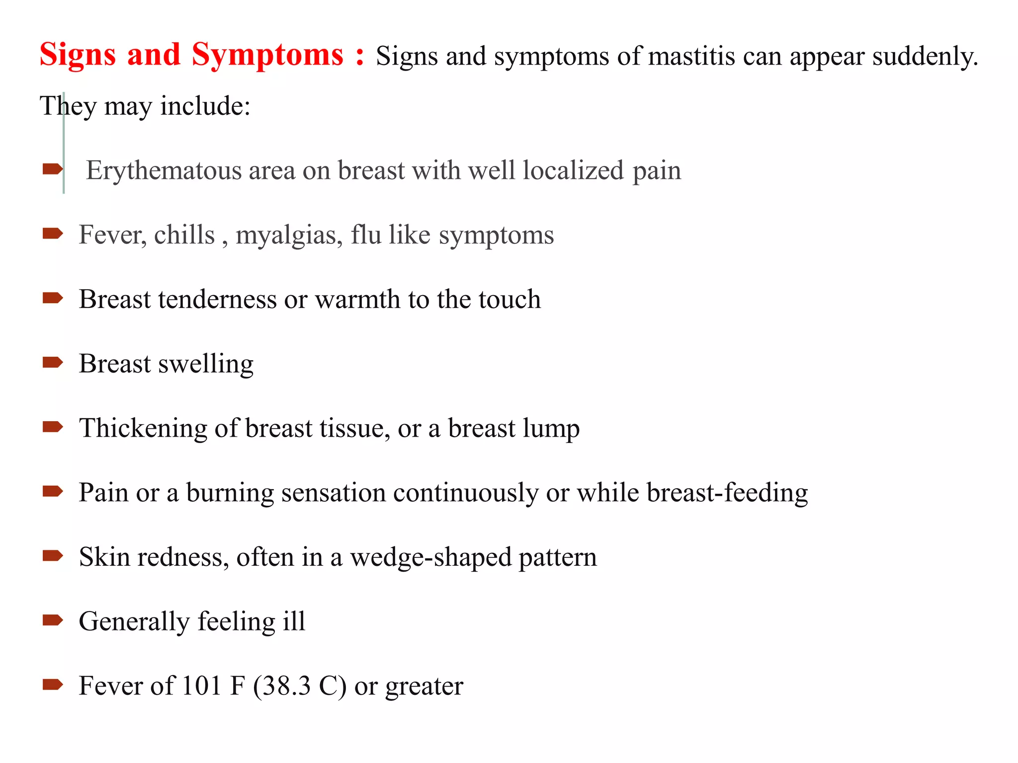 Breast disorders | PPTX