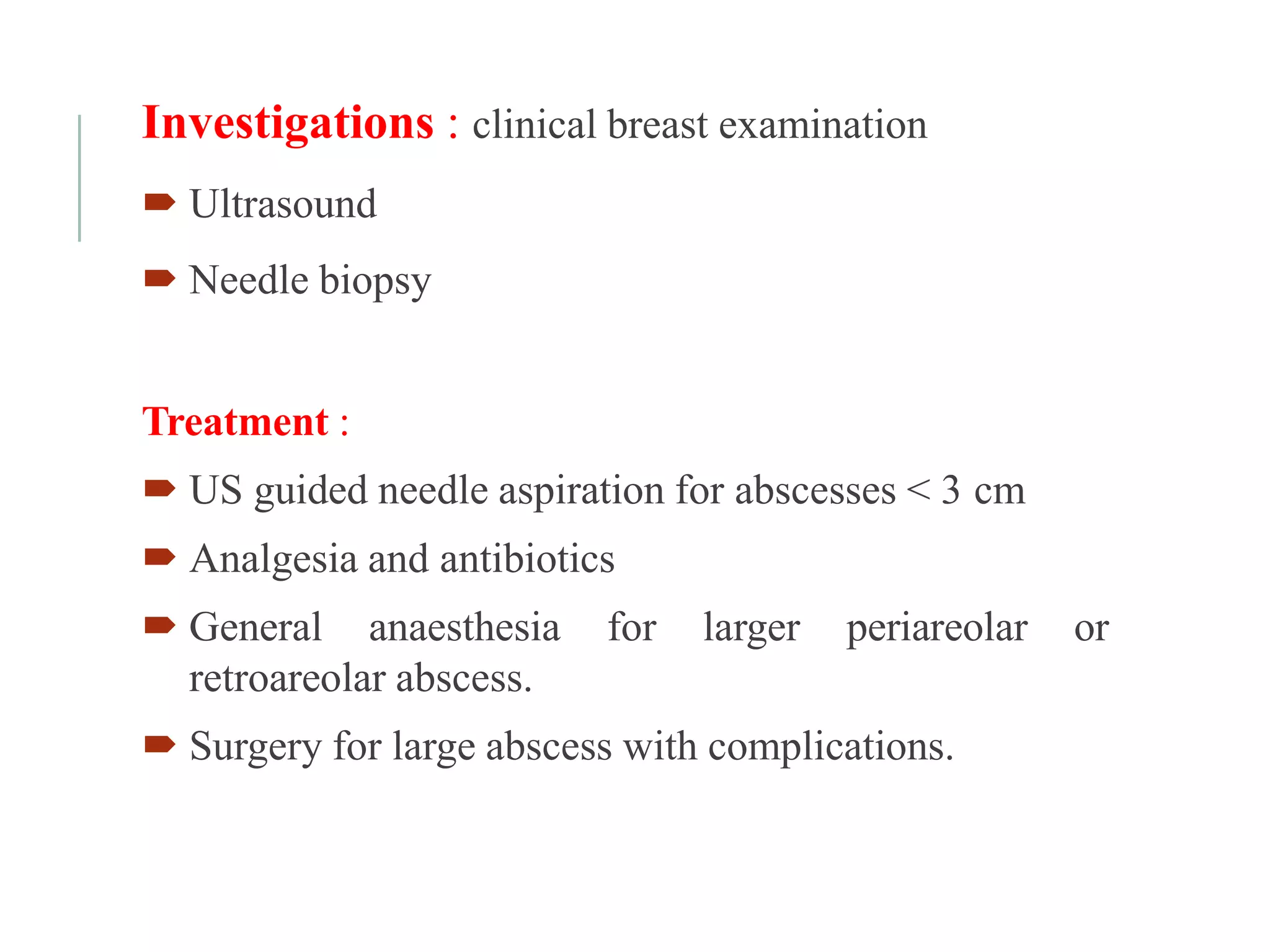 Breast disorders | PPTX