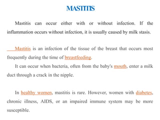 Breast disorders | PPTX