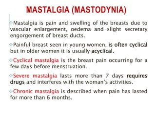 Breast disorders | PPT