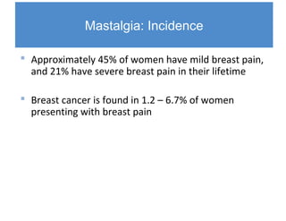 Breast disorders2 8-11 | PPT