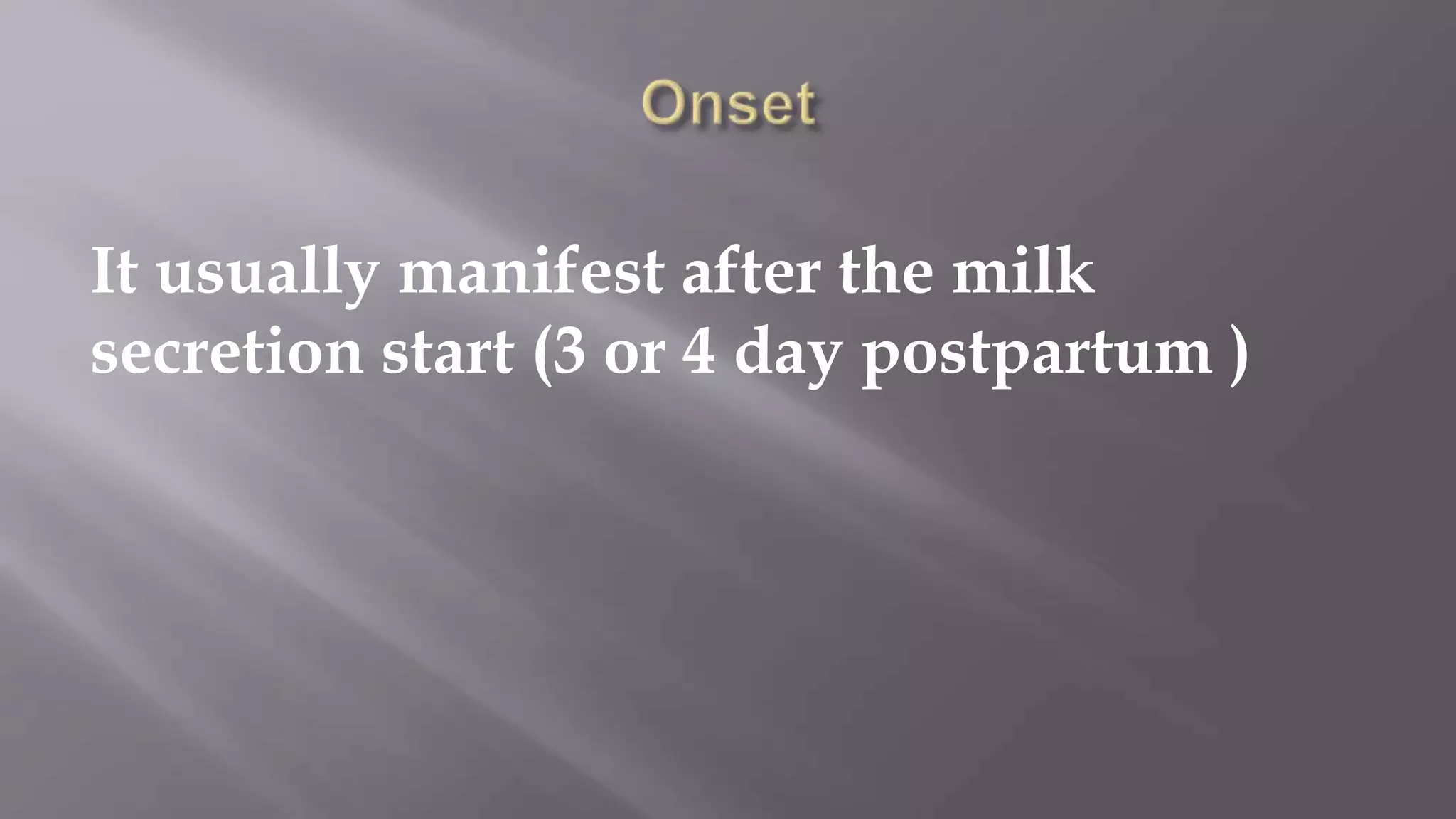 $ Breast engorgement $ | PPTX