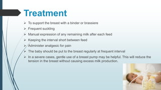 BREAST ENGORGEMENT and Its causes in female | PPTX