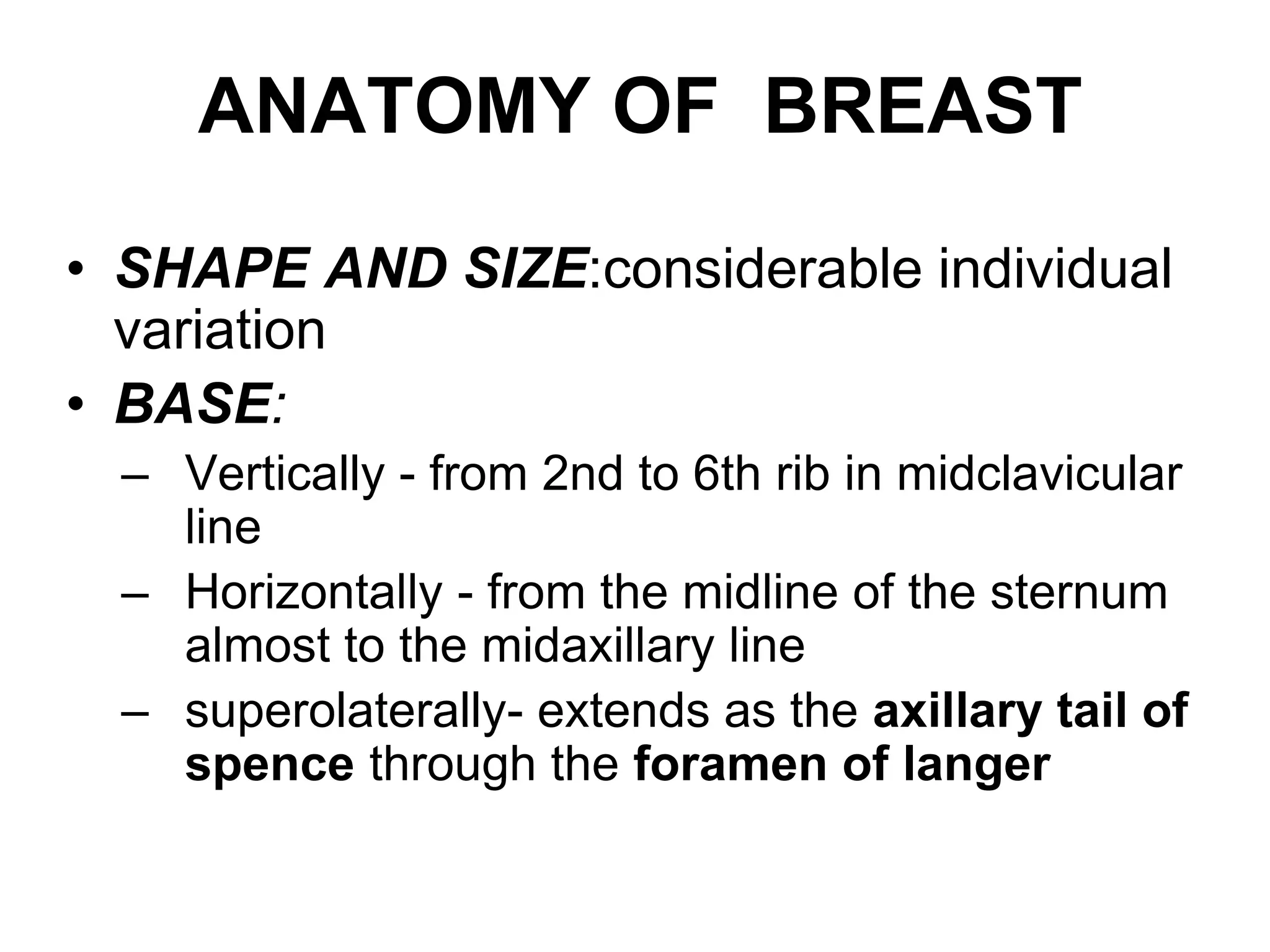 Clinical Examination of Breast | PPTX