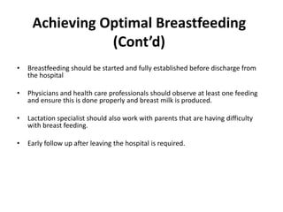 Breastfeeding | PDF