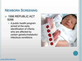 Breastfeeding & Newborn Screening | PPT