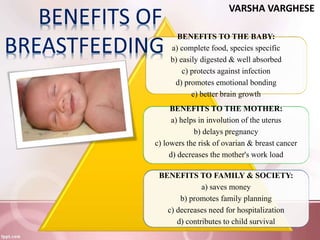 Breastfeeding | PPTX