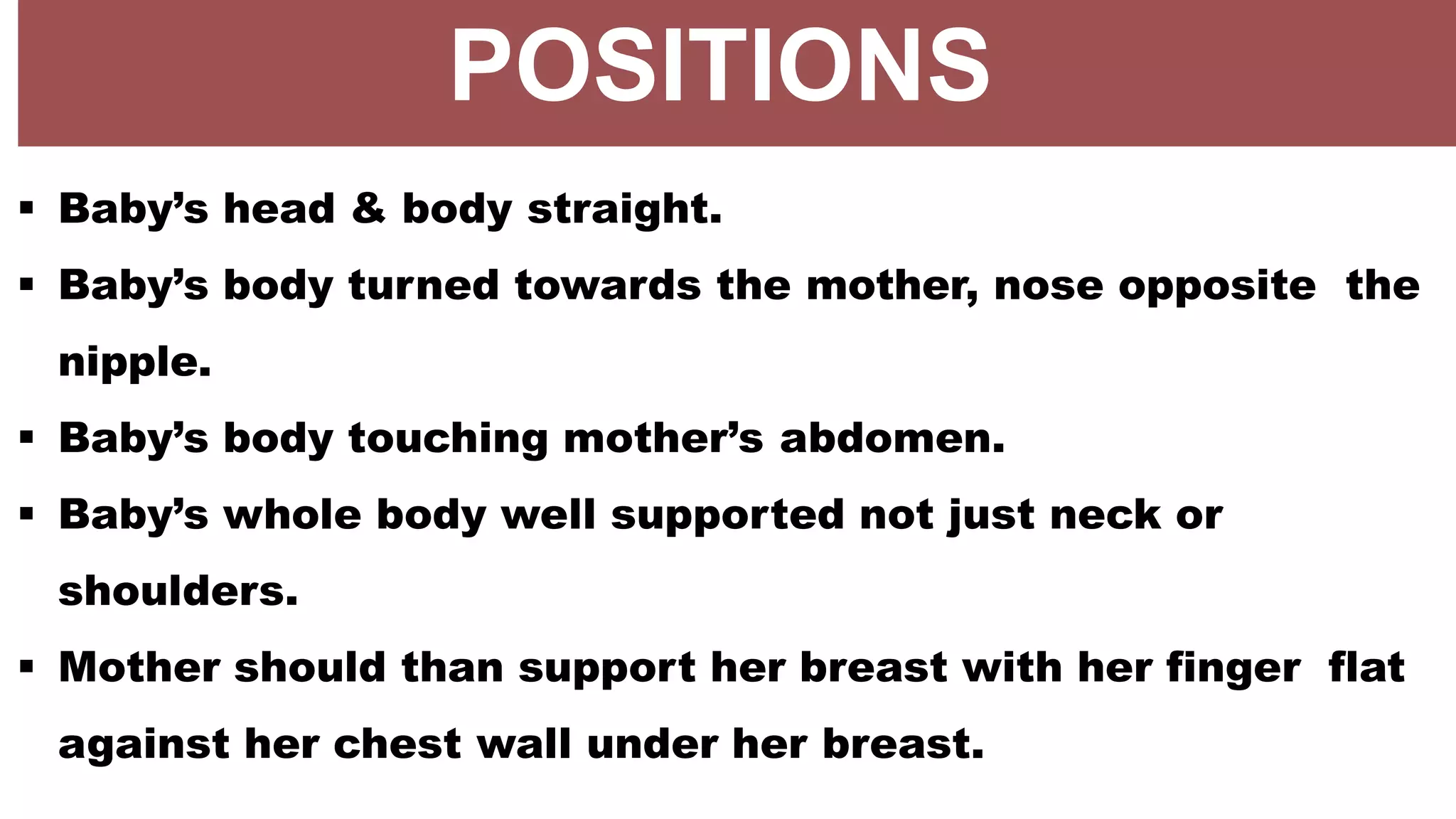 Breastfeeding (CHILD HEALTH NURSING) | PPTX