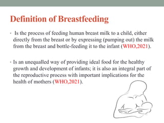 Breastfeeding | PPTX | Pregnancy | Reproductive Health