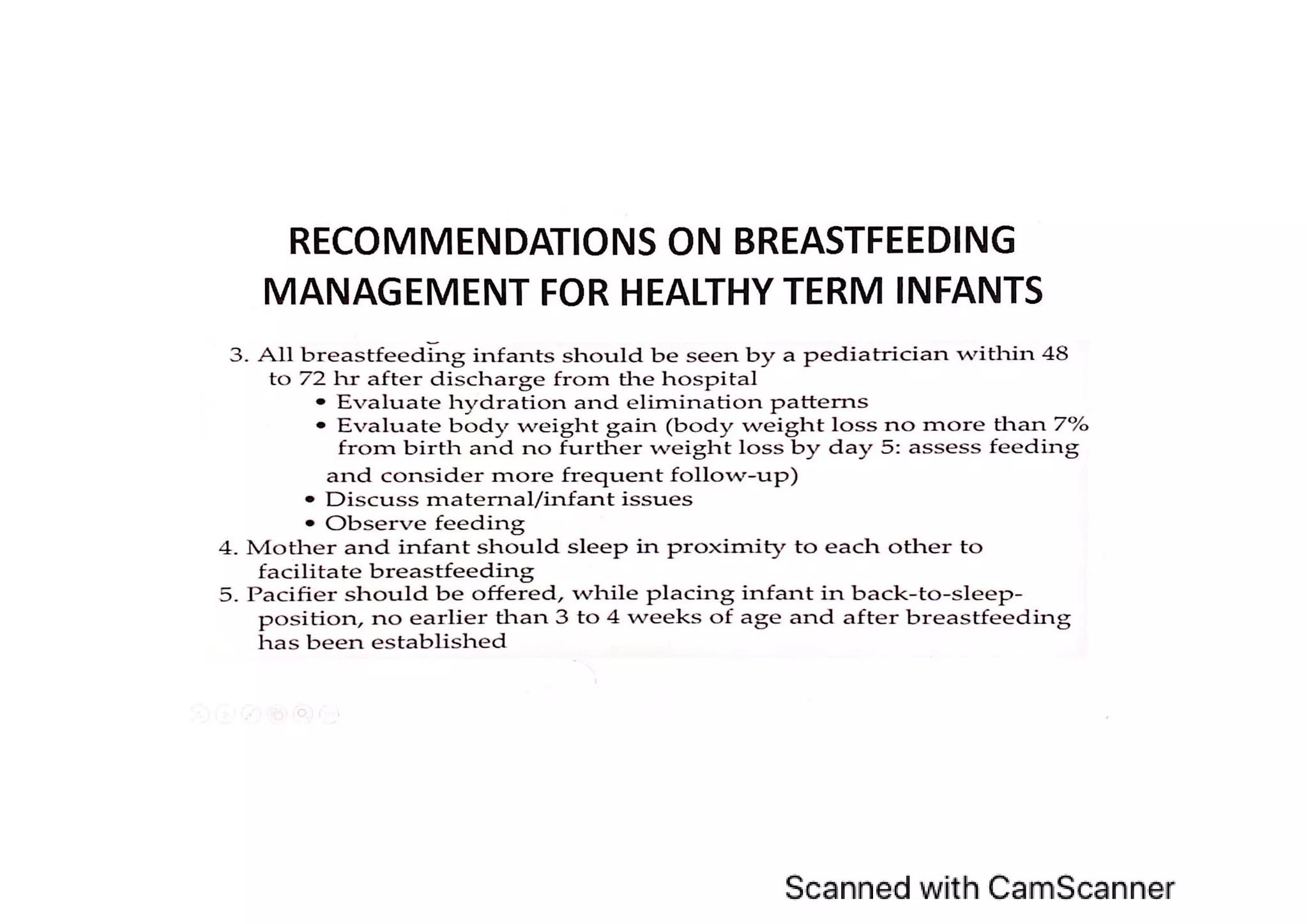 Breastfeeding Pdf