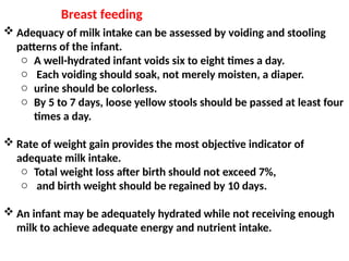 Lecture on breast feeding infant and newbornpptx | PPTX