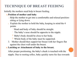 breast feedingbreast feeding techniques and benefit of breast feeding ...