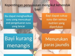 kelebihan dan kepentingan susu ibu. cara cara penyususan ibu | PPT