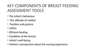 about breastfeeding and evaluation.. assessmentbreastfeeding assessment ...