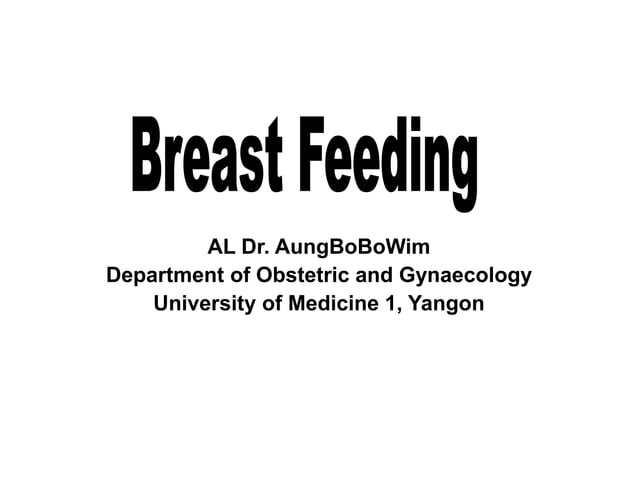 BREASTFEEDING bobo.ppt